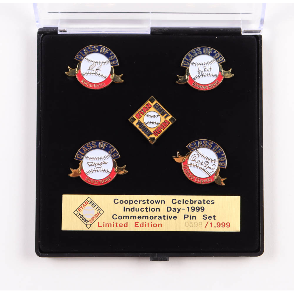 Official National Baseball Hall of Fame 1999 Induction Commemorative LE ...