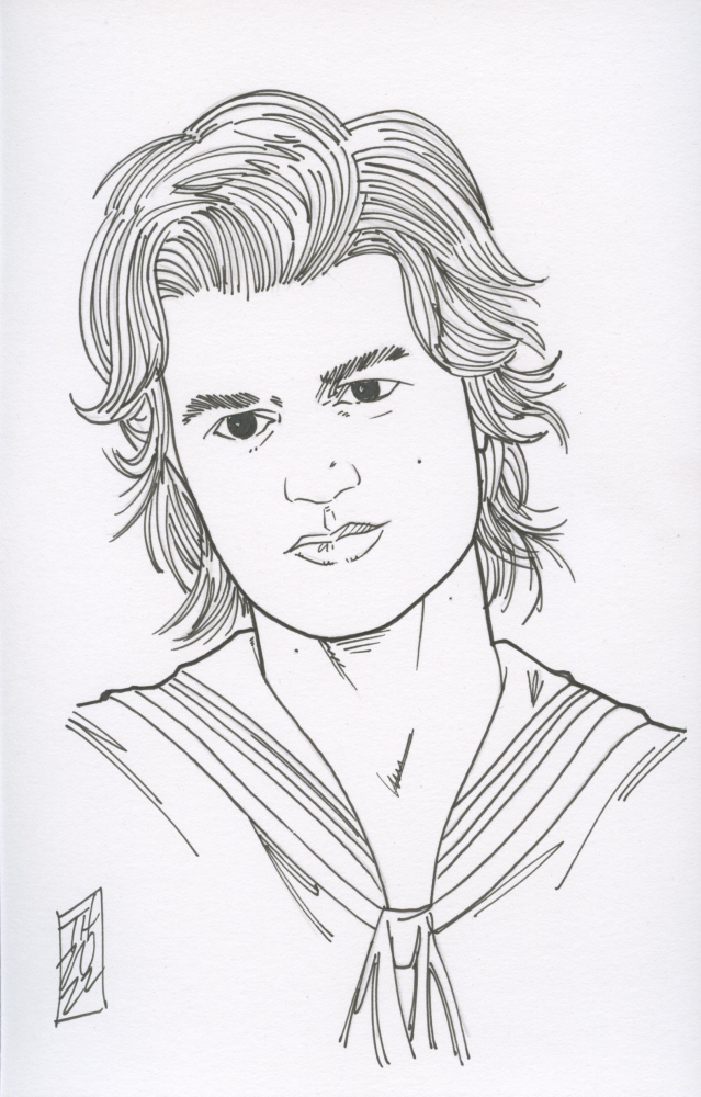 Steve Harrington | Stranger Things - Signed ORIGINAL Drawing by Tom ...