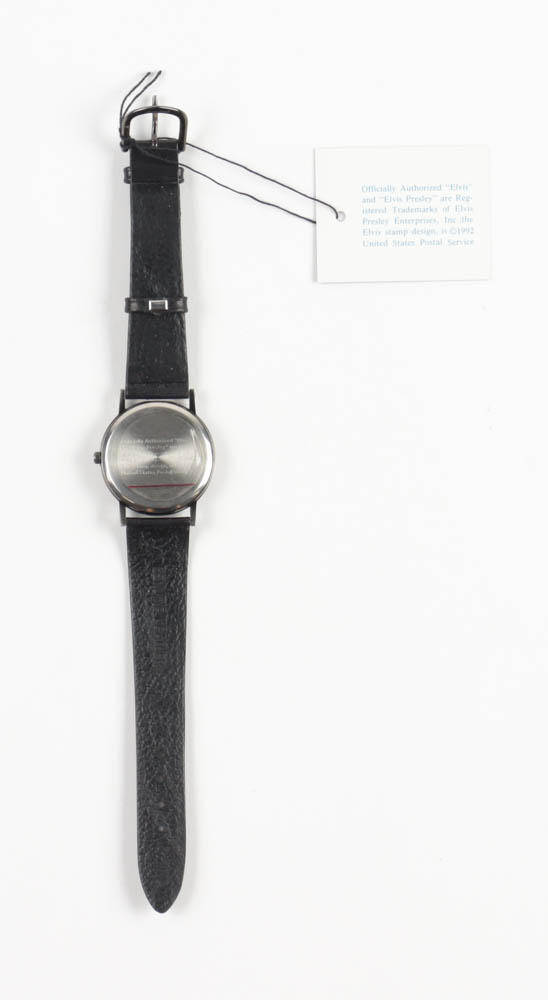 Elvis Presley Boxed Vintage USPS Stamp Replica Watch | Pristine Auction