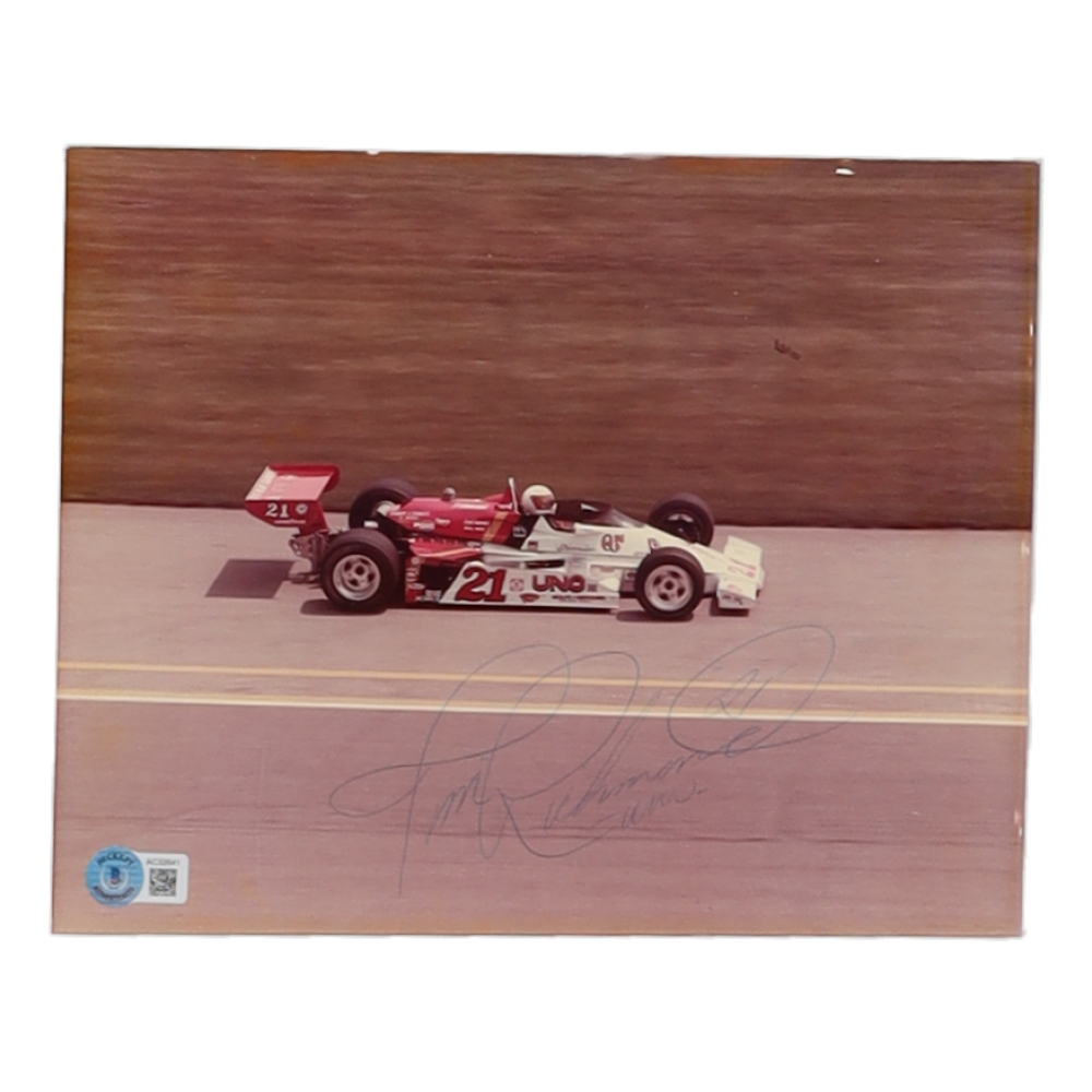 Tim Richmond Signed IndyCar 8x10 Photo (Beckett) | Pristine Auction