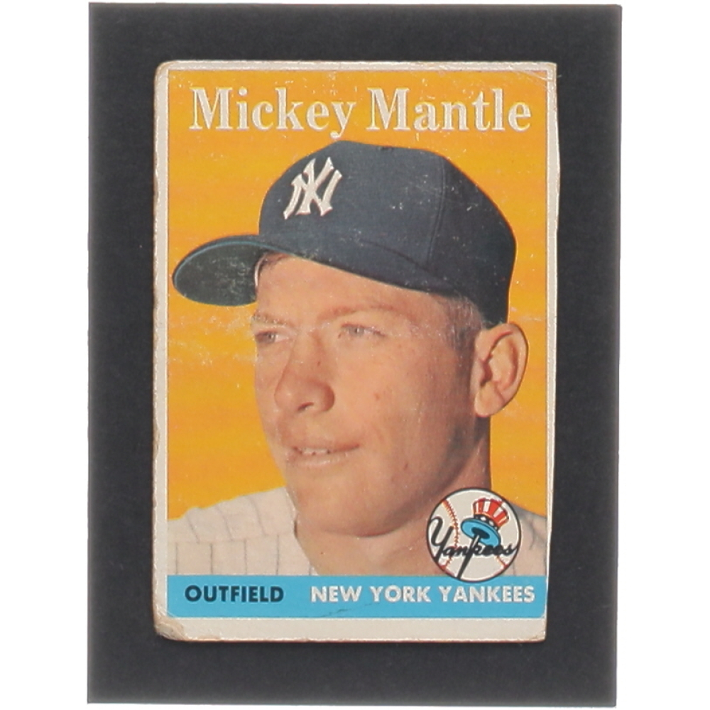 Mickey Mantle 1958 Topps #150 | Pristine Auction