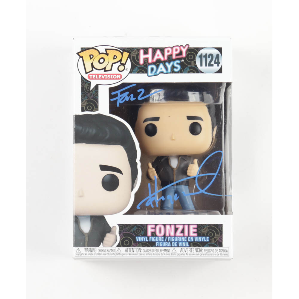 Henry Winkler Signed "Happy Days" #1124 Fonzie Funko Pop! Vinyl Figure inscribed "Fonz" (MAB ...