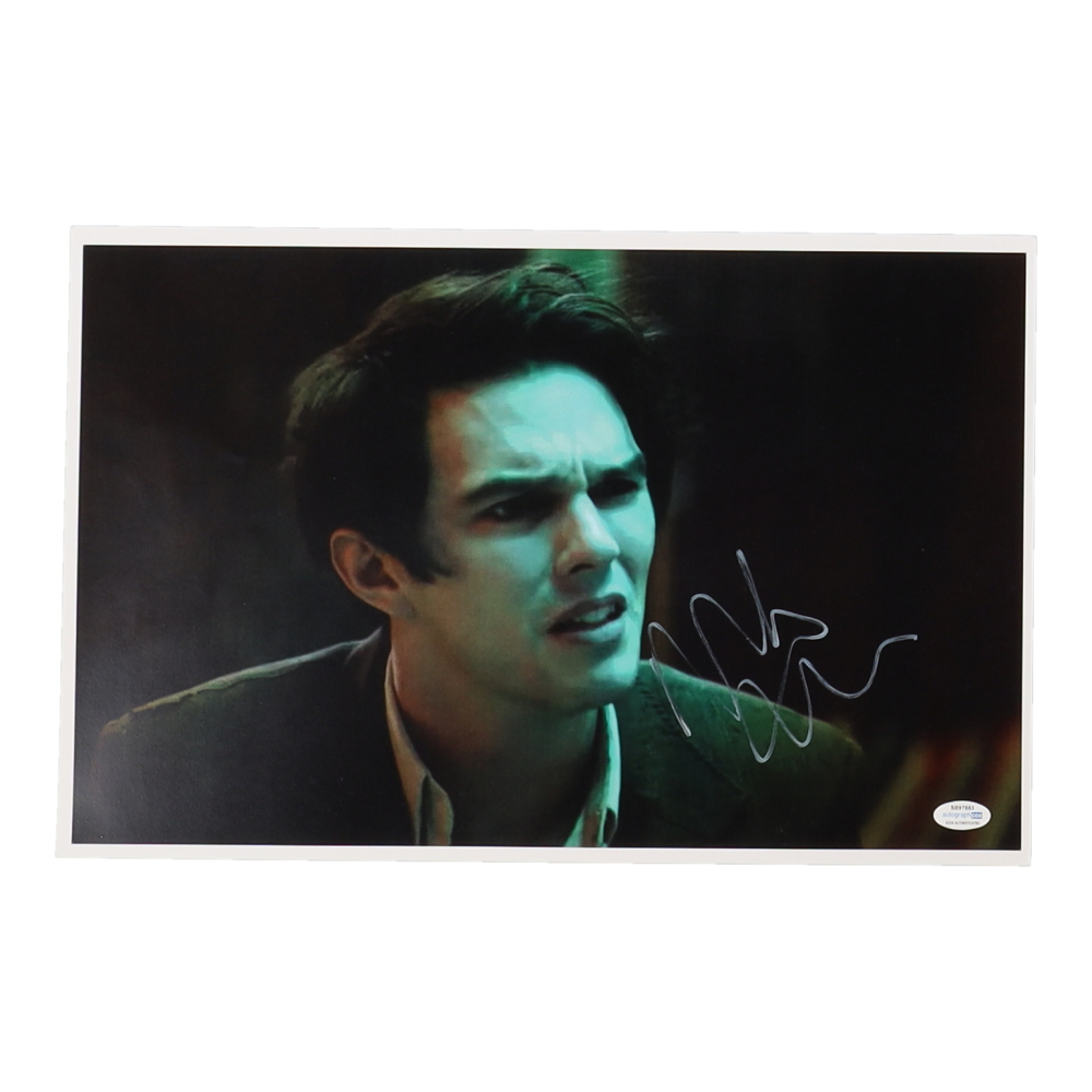 Nicholas Hoult Signed "Renfield" 11x17 Photo (ACOA) | Pristine Auction