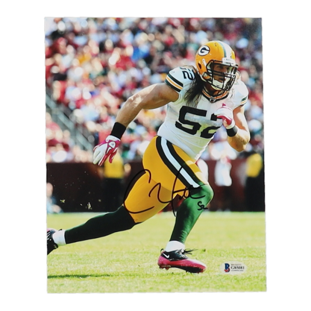 Clay Matthews Signed Packers 8x10 Photo (Beckett) | Pristine Auction