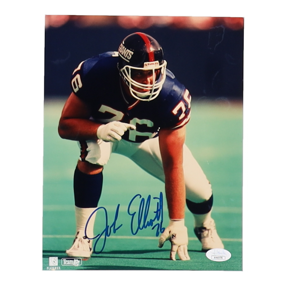 Jumbo Elliott Signed Giants 8x10 Photo (JSA) | Pristine Auction