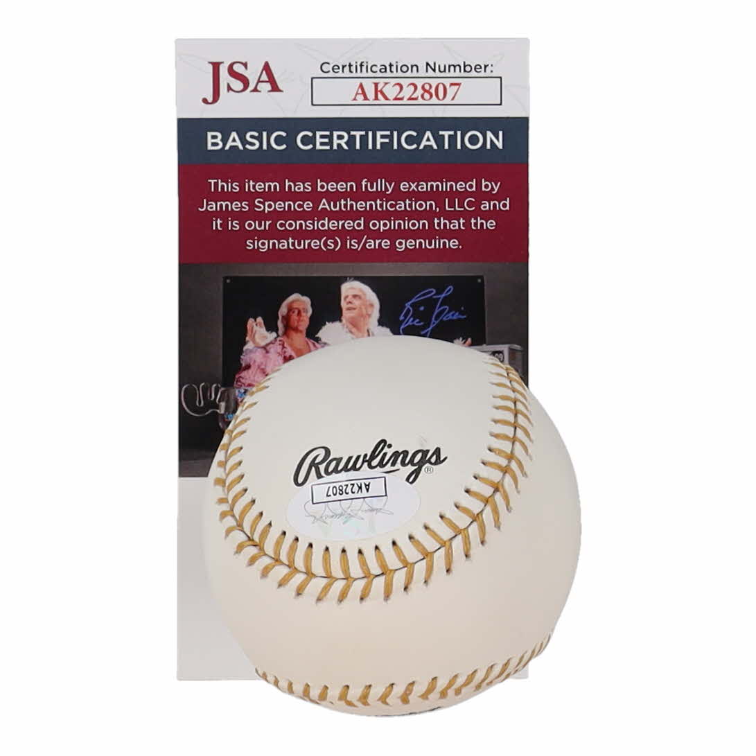 Ron Santo Signed Gold Glove Award Baseball Inscribed "5x GG" (JSA ...