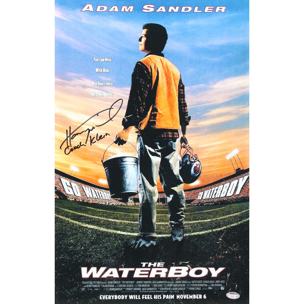 Henry Winkler Signed "The Water Boy" 11x17 Photo Inscribed "Coach Klein ...