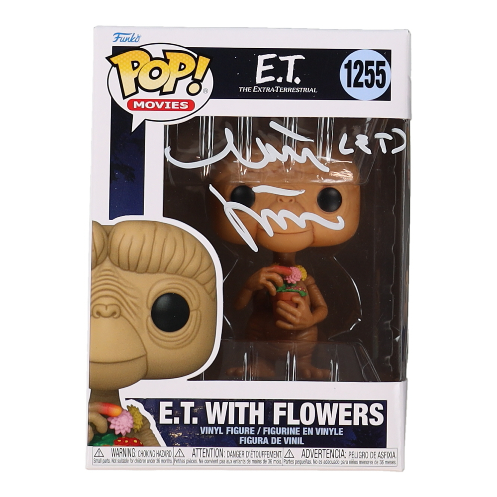 Matt DeMeritt Signed "E.T. The Extra-Terrestrial" #1255 E.T. With ...