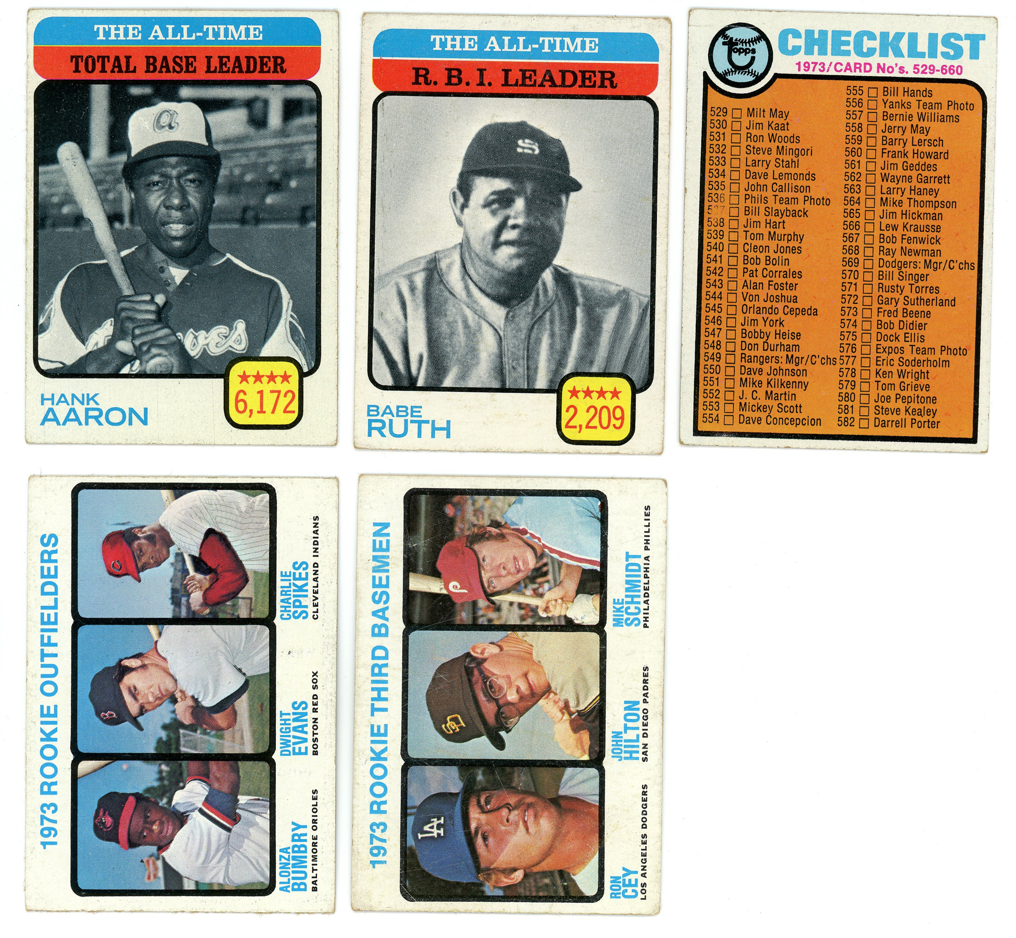 1973 TOPPS BASEBALL COMPLETE SET BREAK Mystery Box - 15 CARDS PER BOX ...