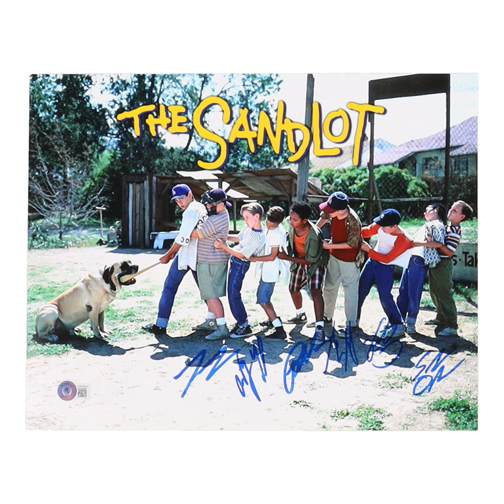 "The Sandlot" 11x14 Photo Signed by (6) with Grant Gelt, Shane ...