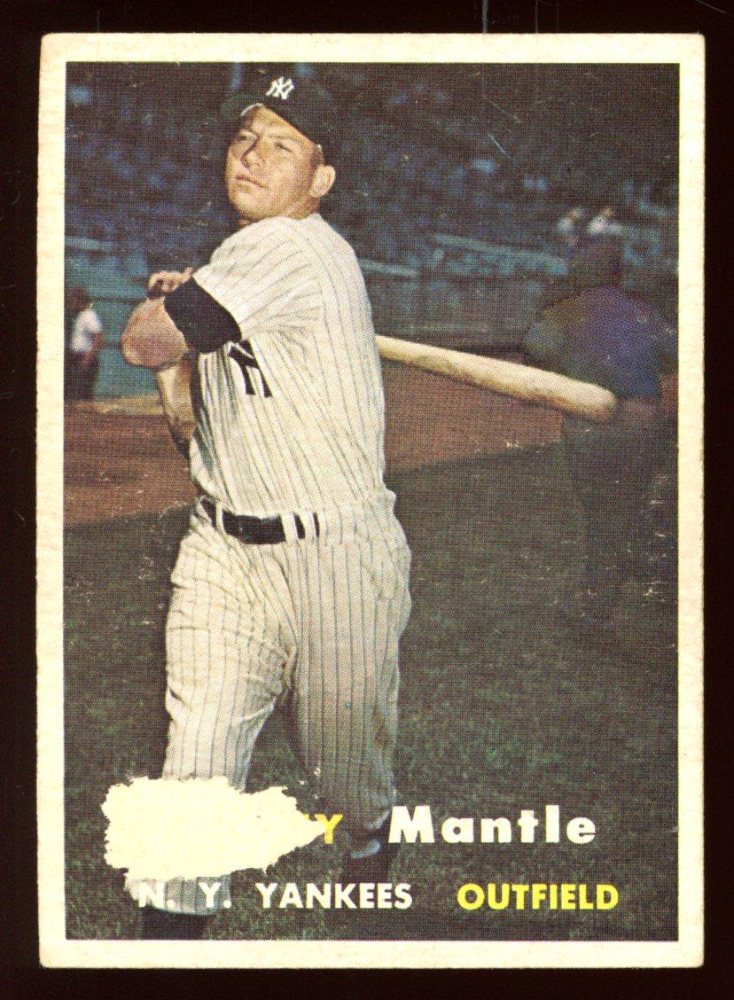 Mickey Mantle 1957 Topps #95 | Pristine Auction