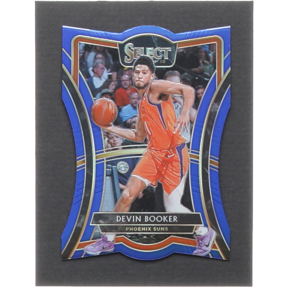 Devin Booker 2019-20 Select Prizms Blue Die Cut #176 #019/249 ...