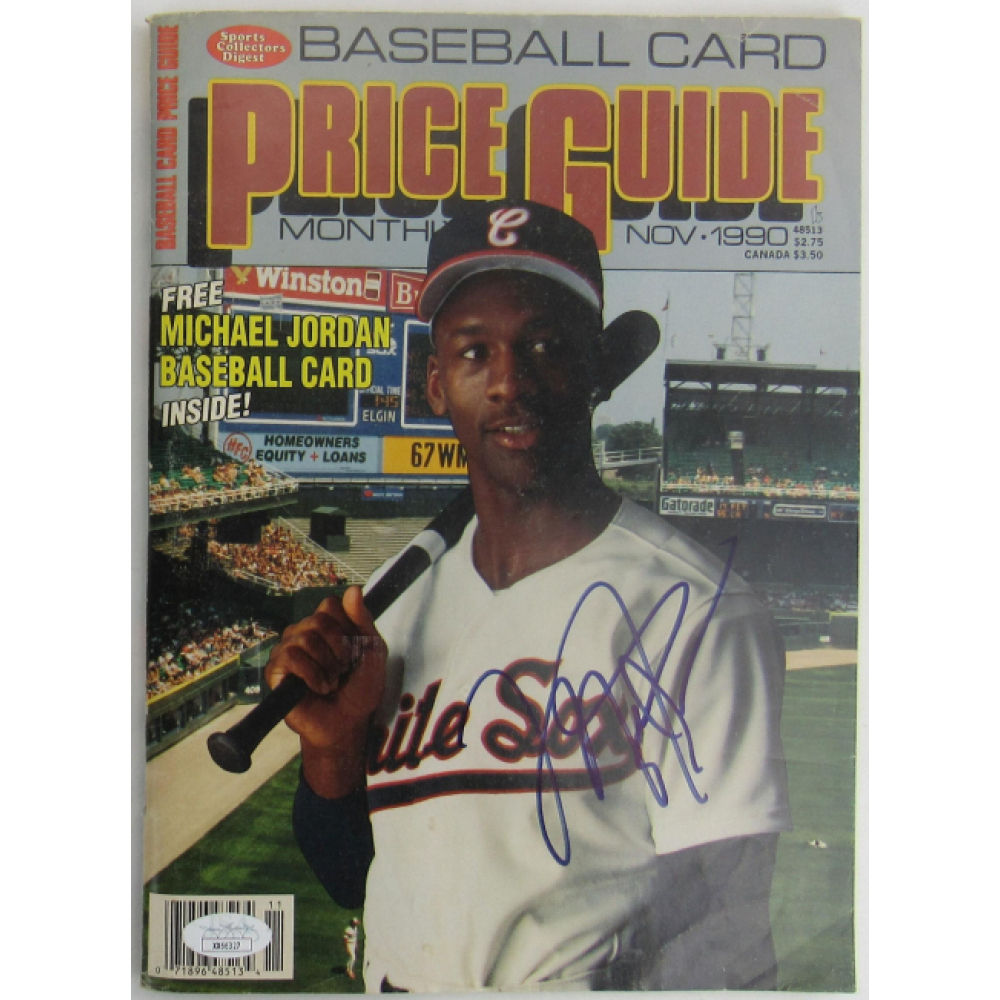 Michael Jordan Signed 1990 "Sports Collectors Digest" Magazine (JSA ...