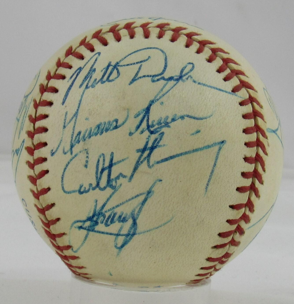1994 Albany Colonie Yankees OAL Baseball Signed By (17) With Derek ...