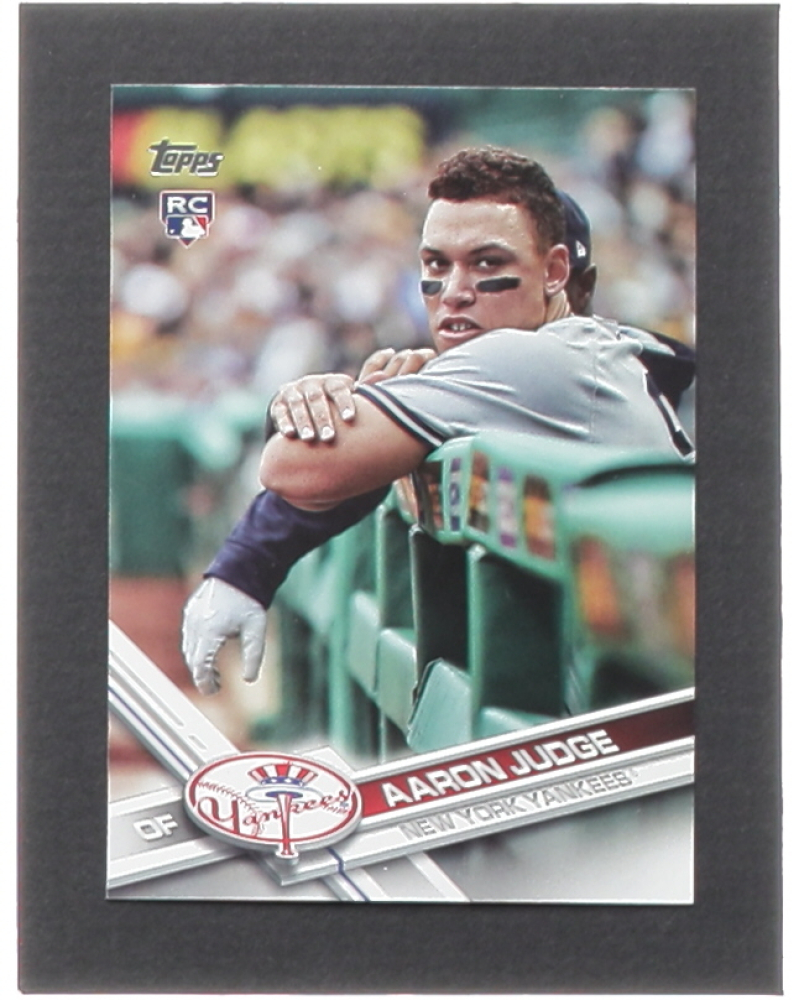 Aaron Judge 2017 Topps #287C UPD SP RC / Arms Over Railing | Pristine ...