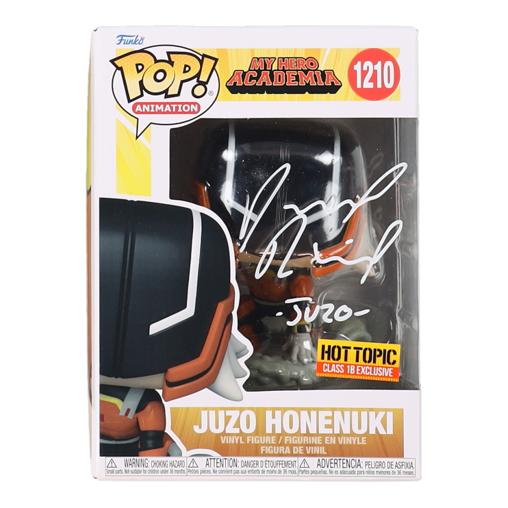 Dallas Reid Signed "My Hero Academia" #1210 Juzo Honenuki Funko Pop ...