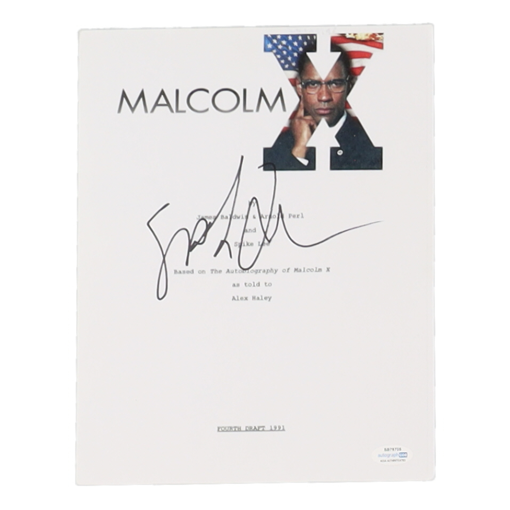Spike Lee Signed "Malcolm X" 8x10 Photo (ACOA) | Pristine Auction