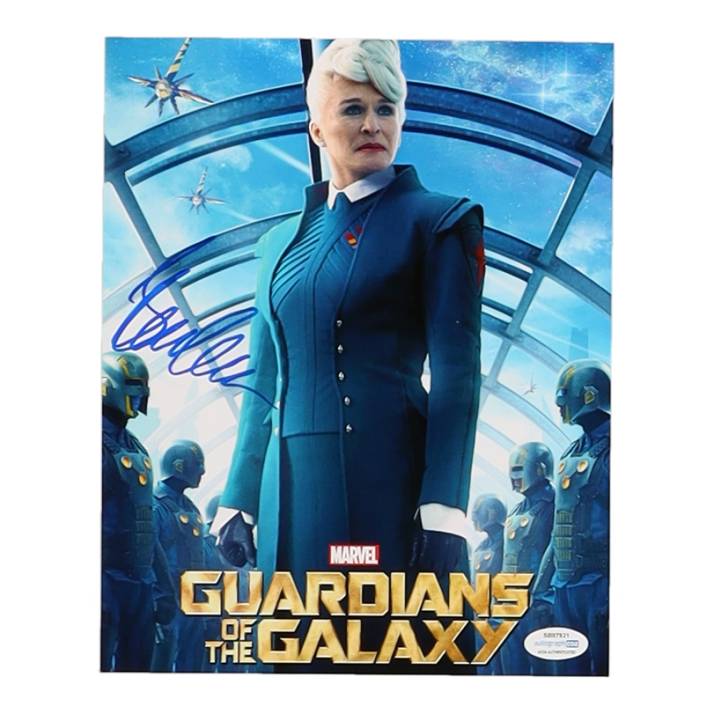 Glenn Close Signed "Guardians of the Galaxy" 8x10 Photo (ACOA ...