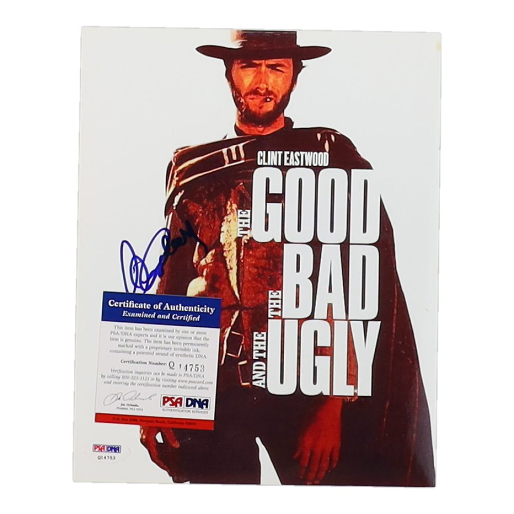 Clint Eastwood Signed "The Good, the Bad and the Ugly" 8x10 Photo (PSA ...