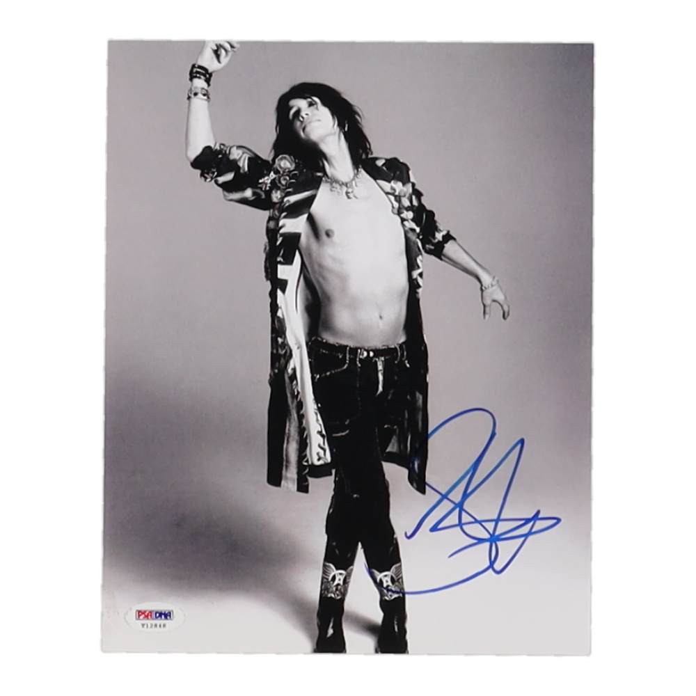 Steven Tyler Signed 8x10 Photo (PSA) | Pristine Auction