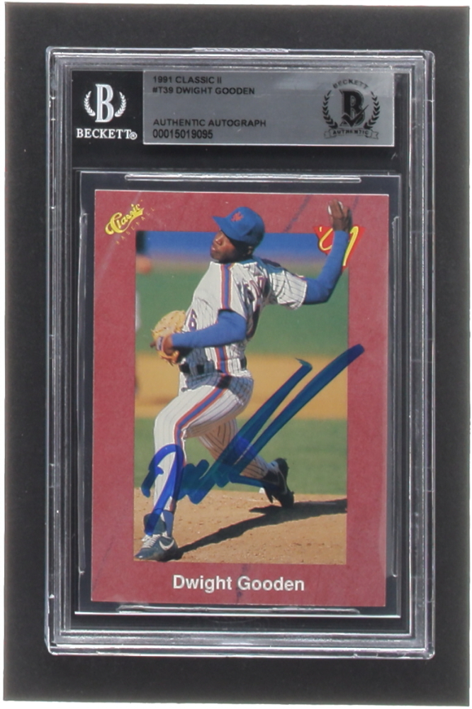 Dwight Gooden Signed 1991 Classic II #T39 (BGS) | Pristine Auction