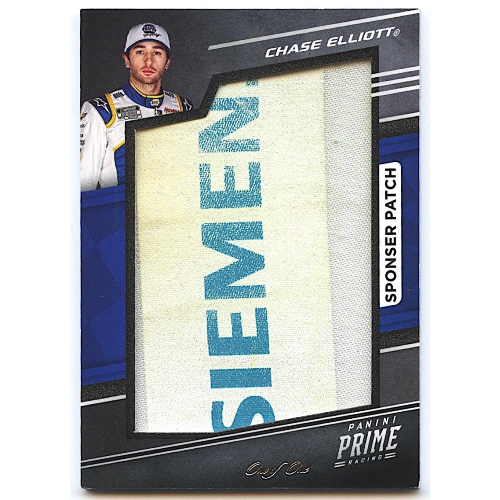 Chase Elliott 2022 Panini Chronicles Prime Jumbo Series Sponsor Patch ...
