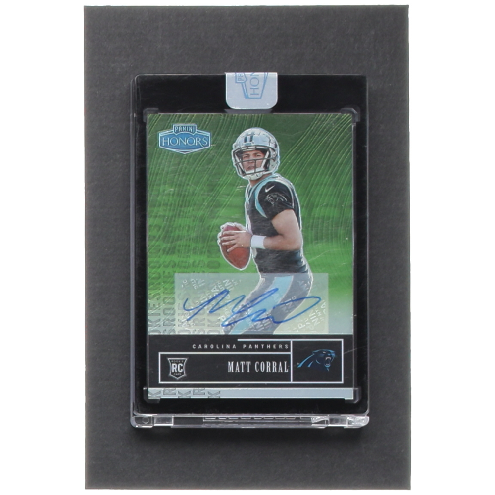 Matt Corral 2022 Panini Honors Signatures Green #35 RC #25/35 ...