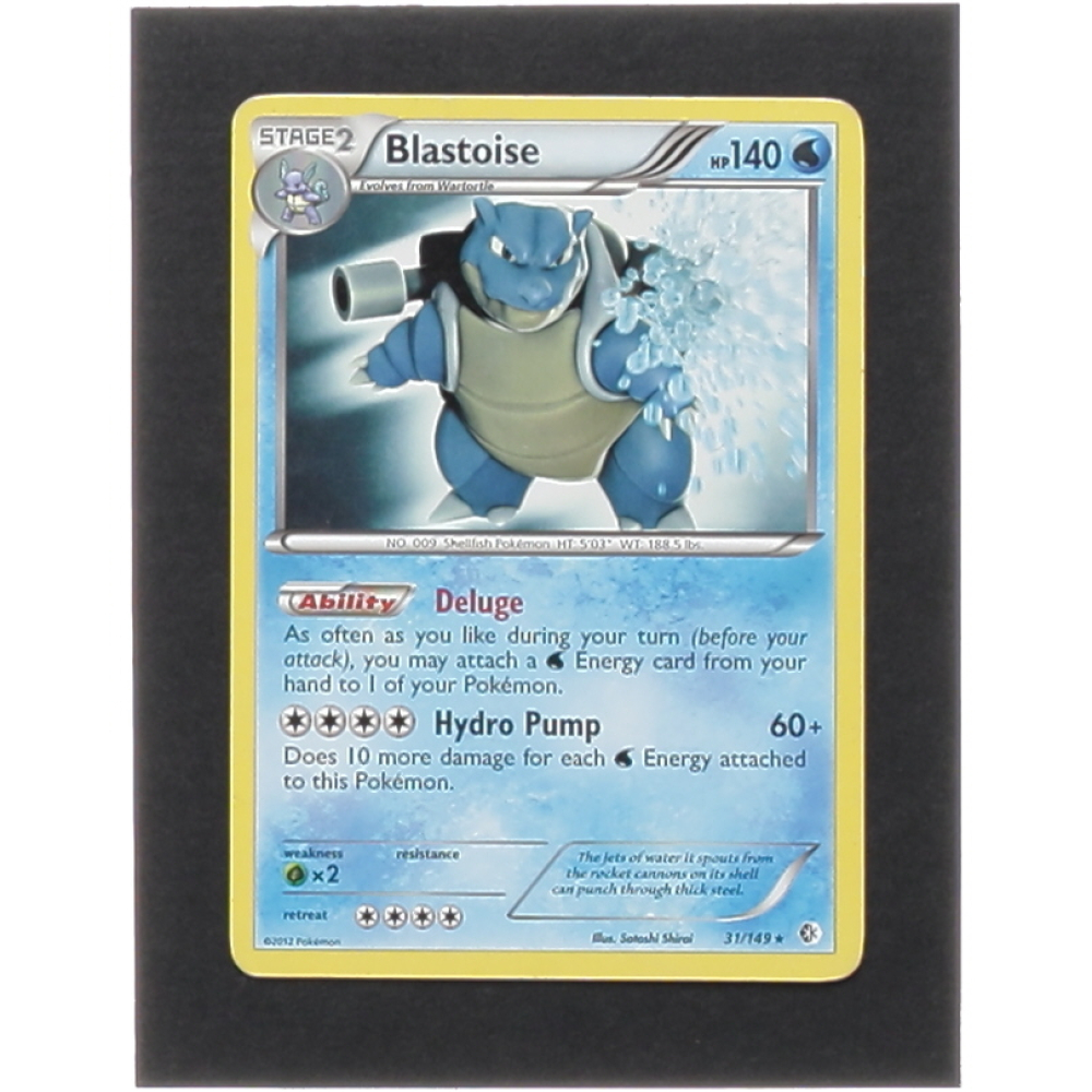 Blastoise 2012 Pokemon Black and White Boundaries Crossed #31 ...