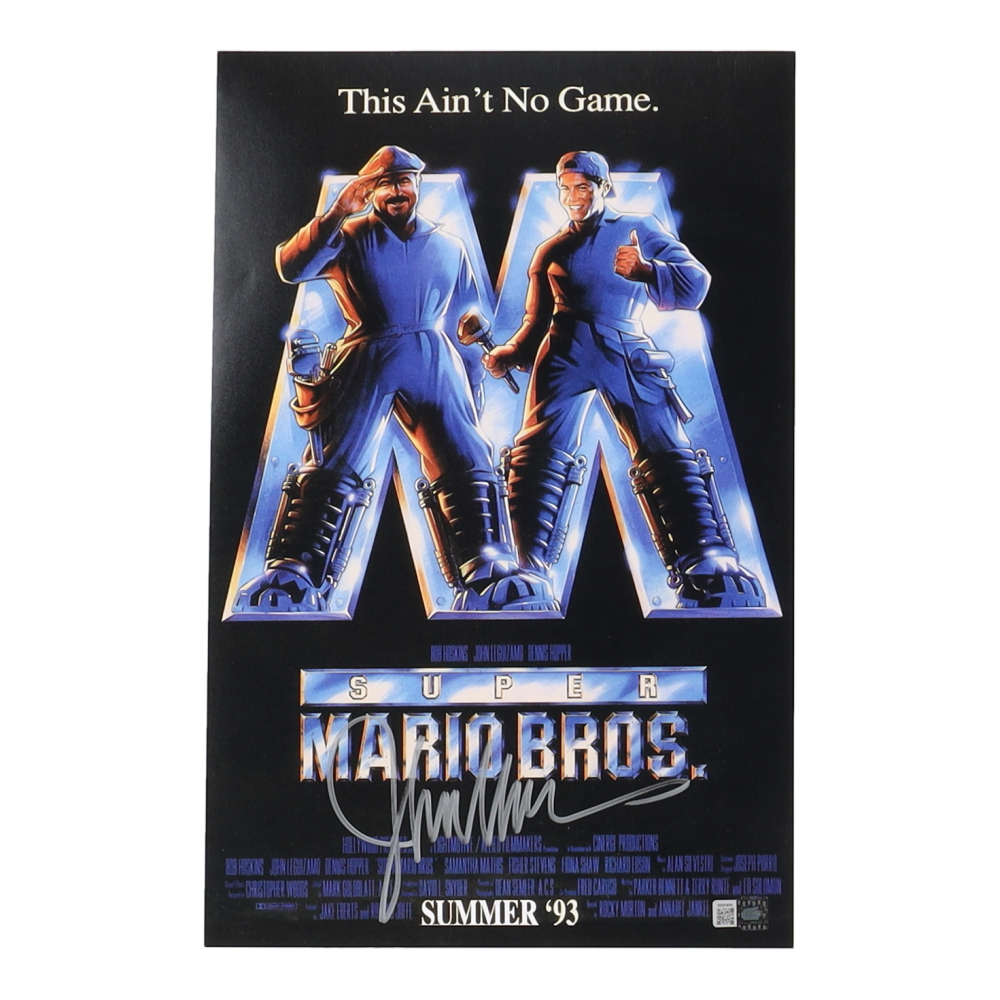 John Leguizamo Signed "Super Mario Bros." 11x17 Photo (OC Celebrity ...
