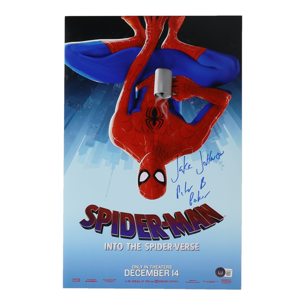 Jake Johnson Signed "Spider-Man: Into The Multiverse" 11x17 Photo ...