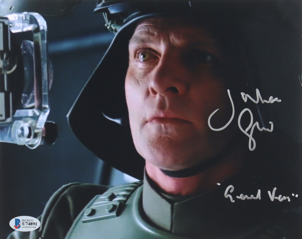 Julian Glover Signed "The Empire Strikes Back" 8x10 Photo Inscribed ...