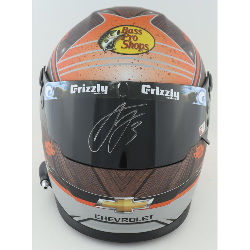 Austin Dillon Signed NASCAR Bass Pro Shops Full-Size Helmet (PA ...