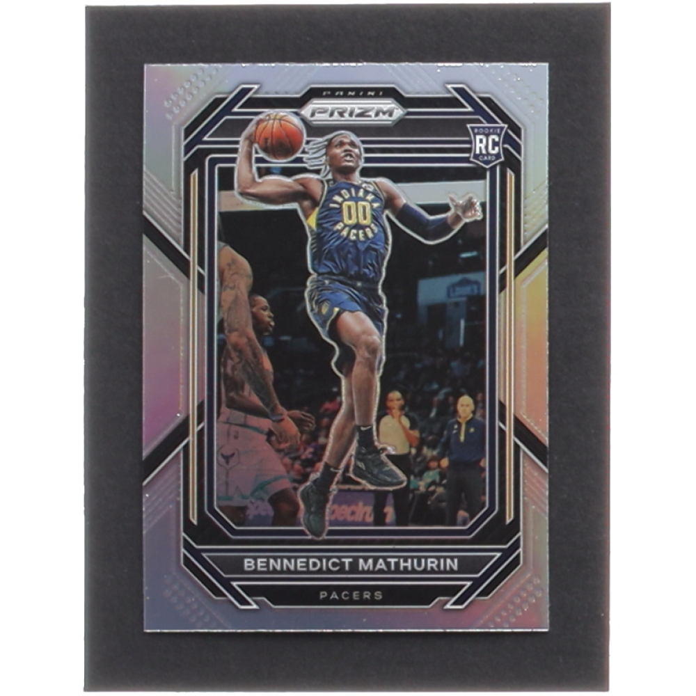 Bennedict Mathurin 2022-23 Panini Prizm Prizms Silver #254 RC ...