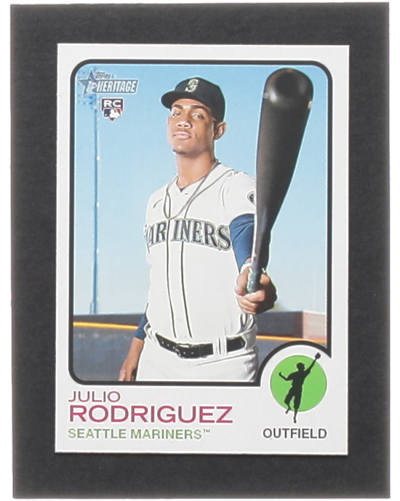 Julio Rodriguez 2022 Topps Heritage #700 RC | Pristine Auction