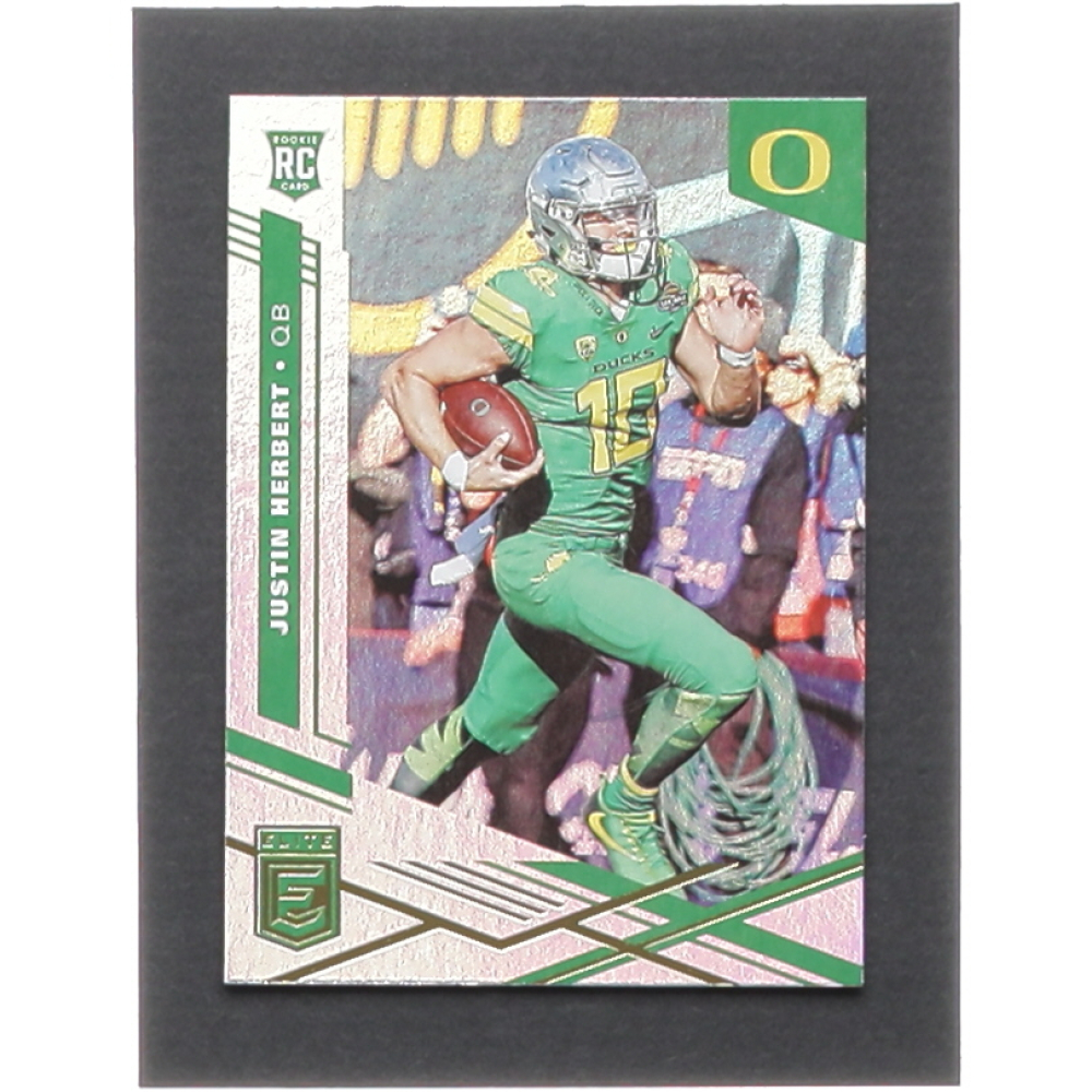 Justin Herbert 2020 Elite Rookies #5 RC | Pristine Auction
