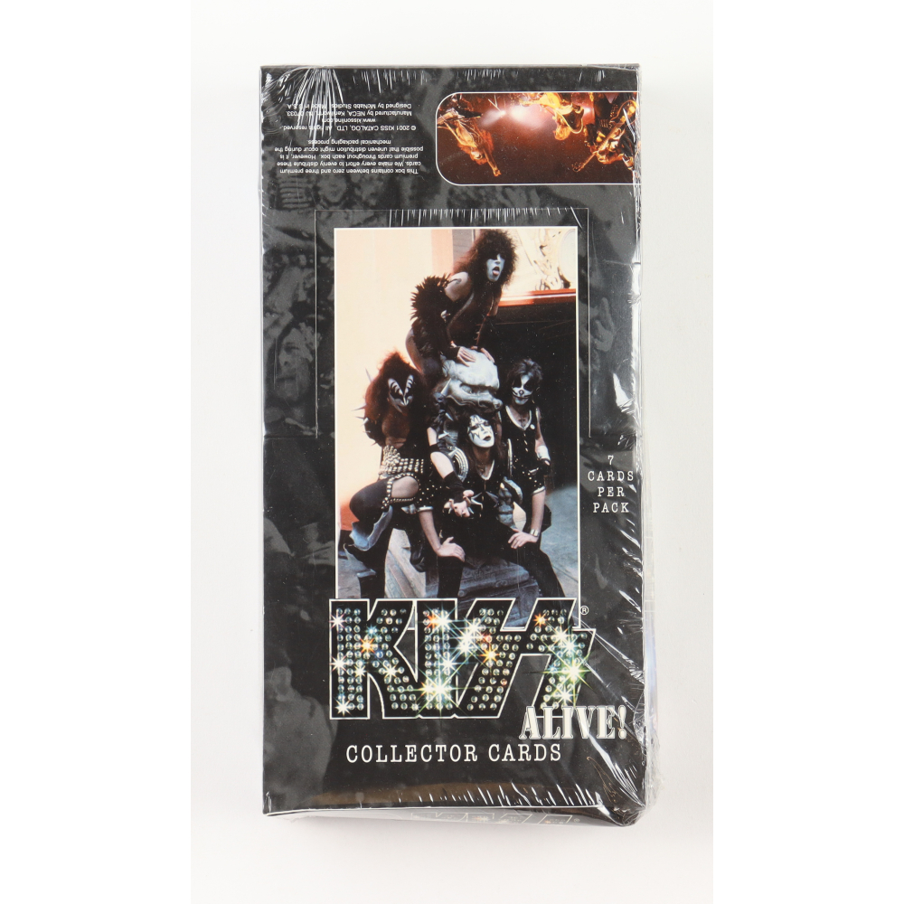 2001 NECA KISS Alive! Trading Card Box of (36) Packs | Pristine Auction