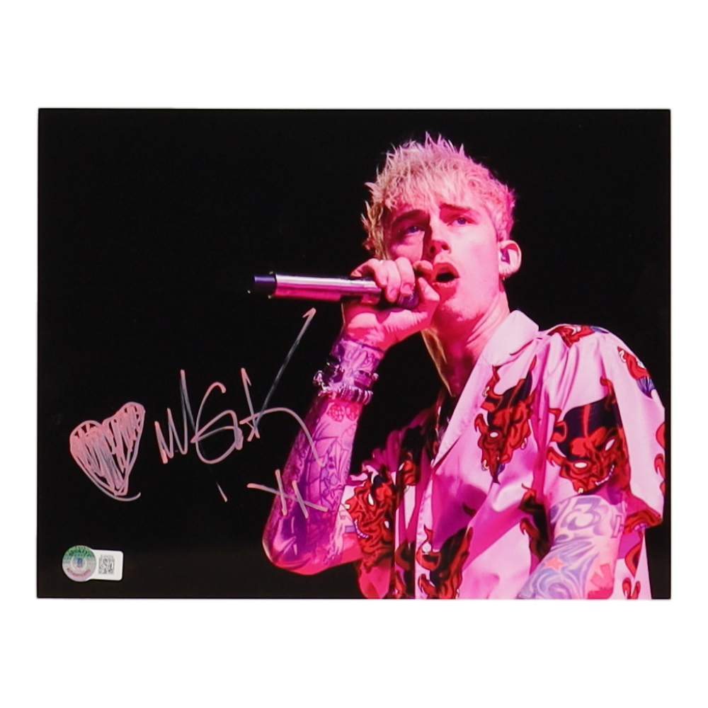 Machine Gun Kelly Signed 8x10 Photo (Beckett) | Pristine Auction