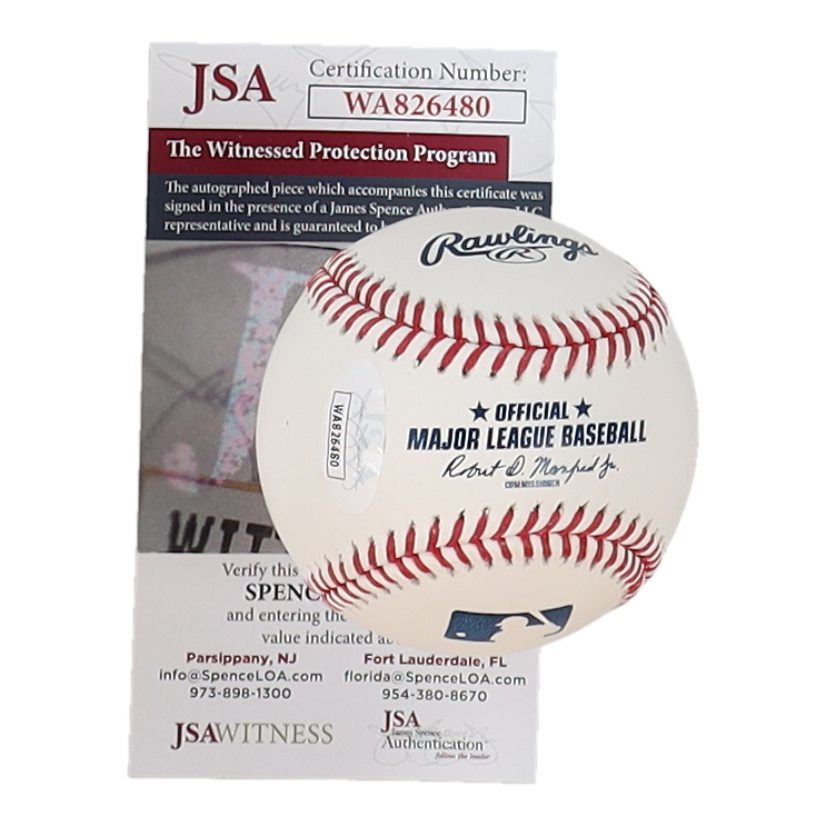 Steven Kwan Signed OML Baseball (JSA) | Pristine Auction
