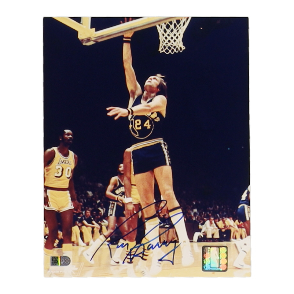 Rick Barry Signed Warriors 8x10 Photo (AIV & NBA) | Pristine Auction