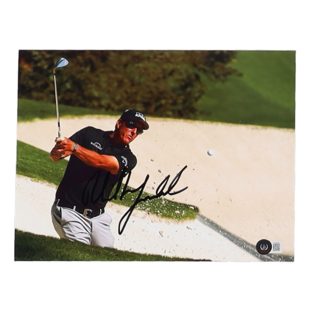 Phil Mickelson Signed 8x10 Photo (Beckett) | Pristine Auction