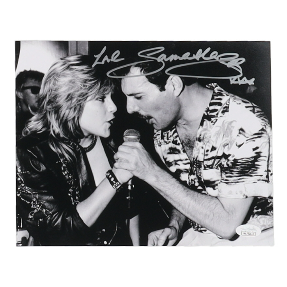 Samantha Fox Signed 8x10 Photo Inscribed "Love" (JSA) | Pristine Auction