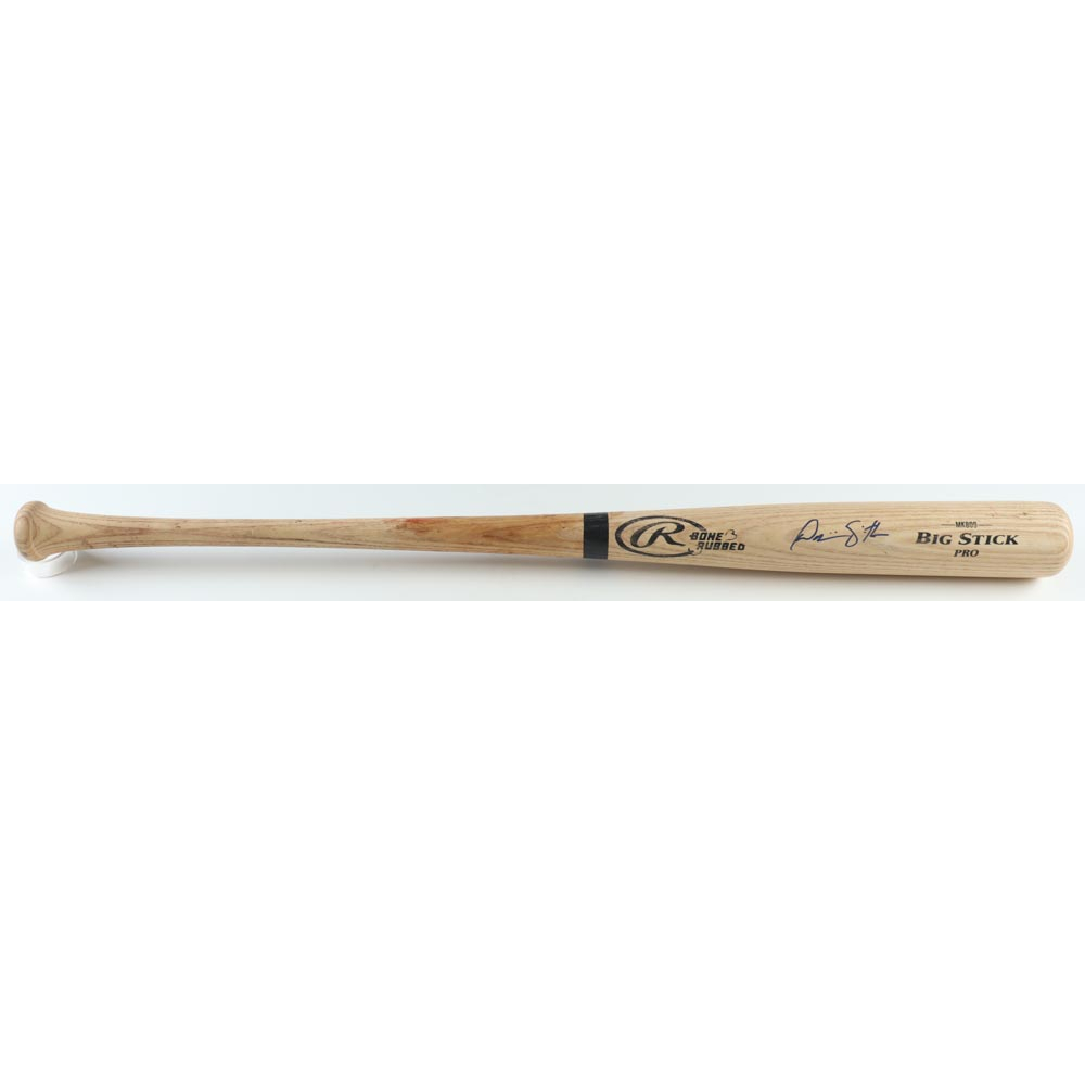 Dominic Smith Signed Game-Used Rawlings Big Stick Baseball Bat (JSA ...