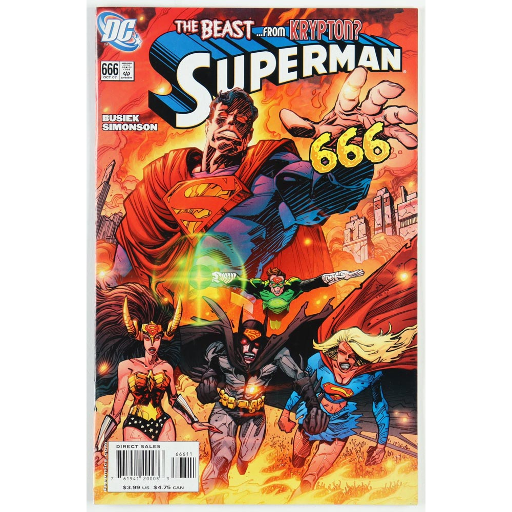 2007 "Superman" Issue #666 DC Comic Book | Pristine Auction