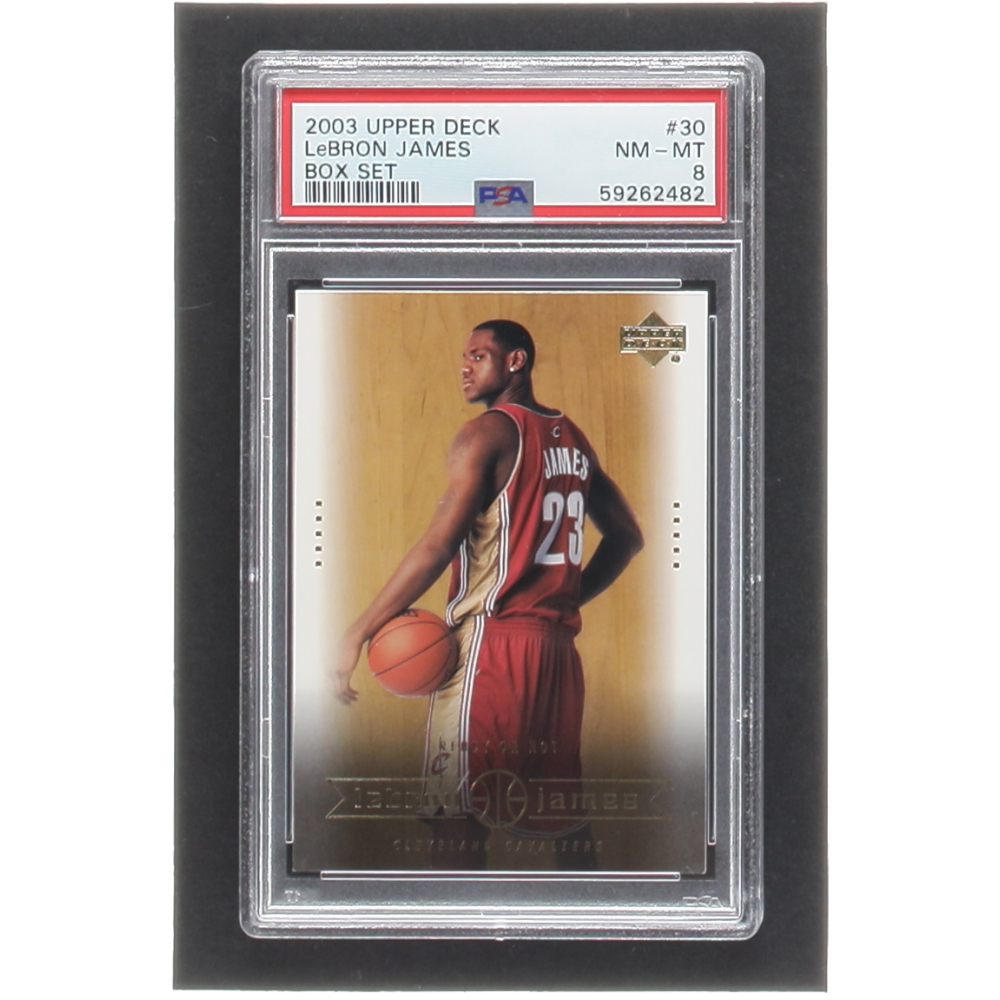 LeBron James 2003 Upper Deck LeBron James Box Set #30 RC / Ready Or Not ...