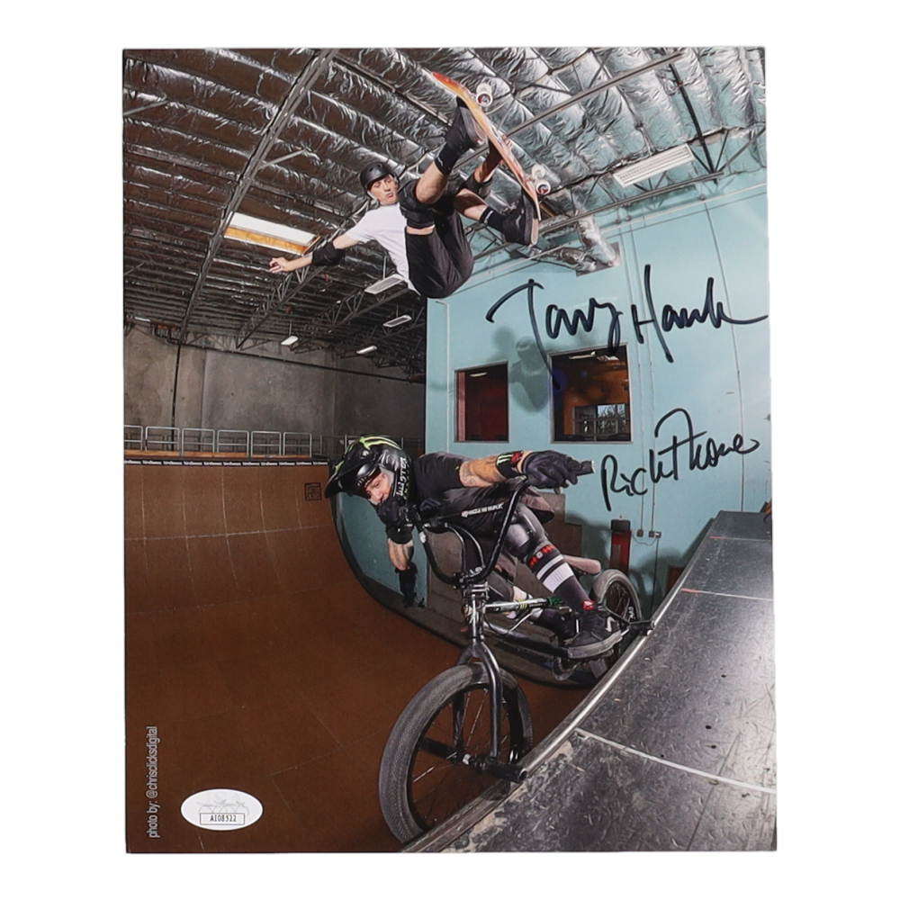 Tony Hawk & Rick Thorne Signed 8x10 Photo (JSA) | Pristine Auction