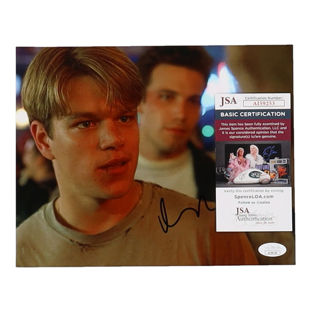 Matt Damon Signed "Good Will Hunting" 8x10 Photo (JSA) | Pristine Auction