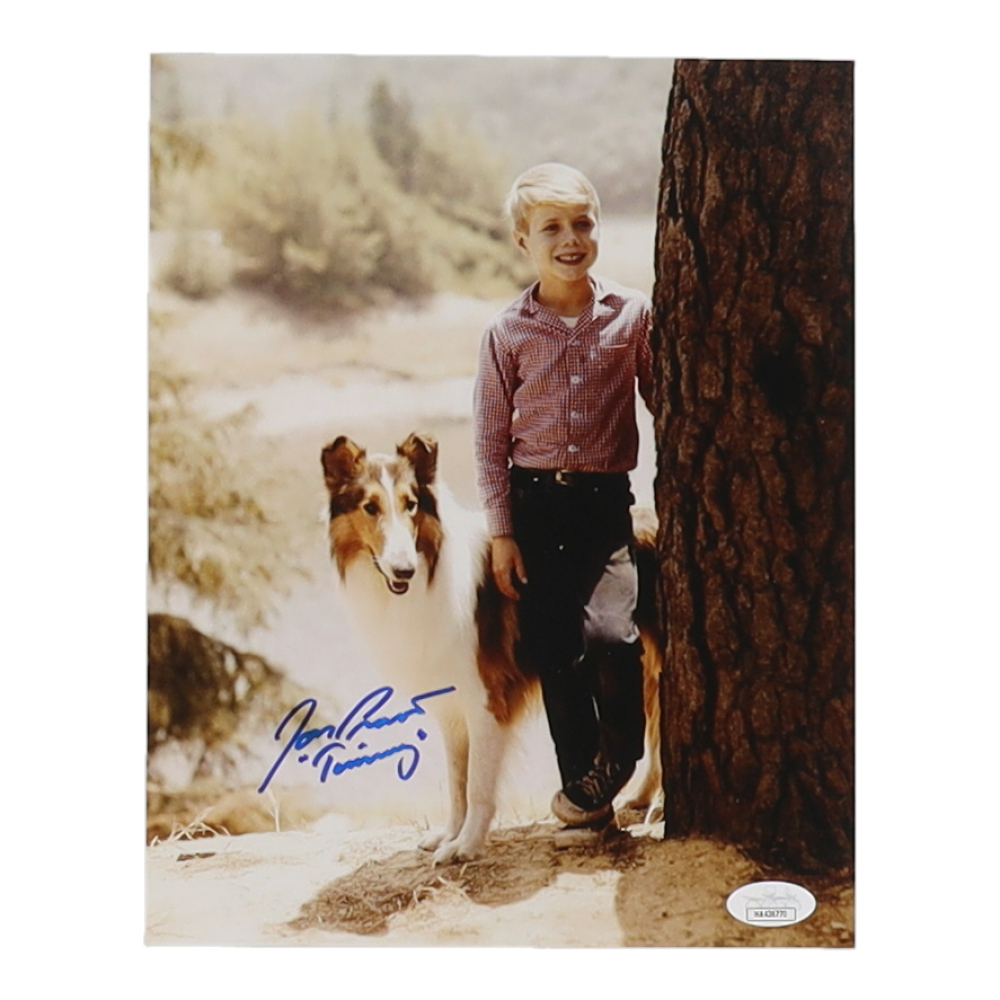 Jon Provost Signed "Lassie" 8x10 Photo Inscribed "Timmy" (JSA ...