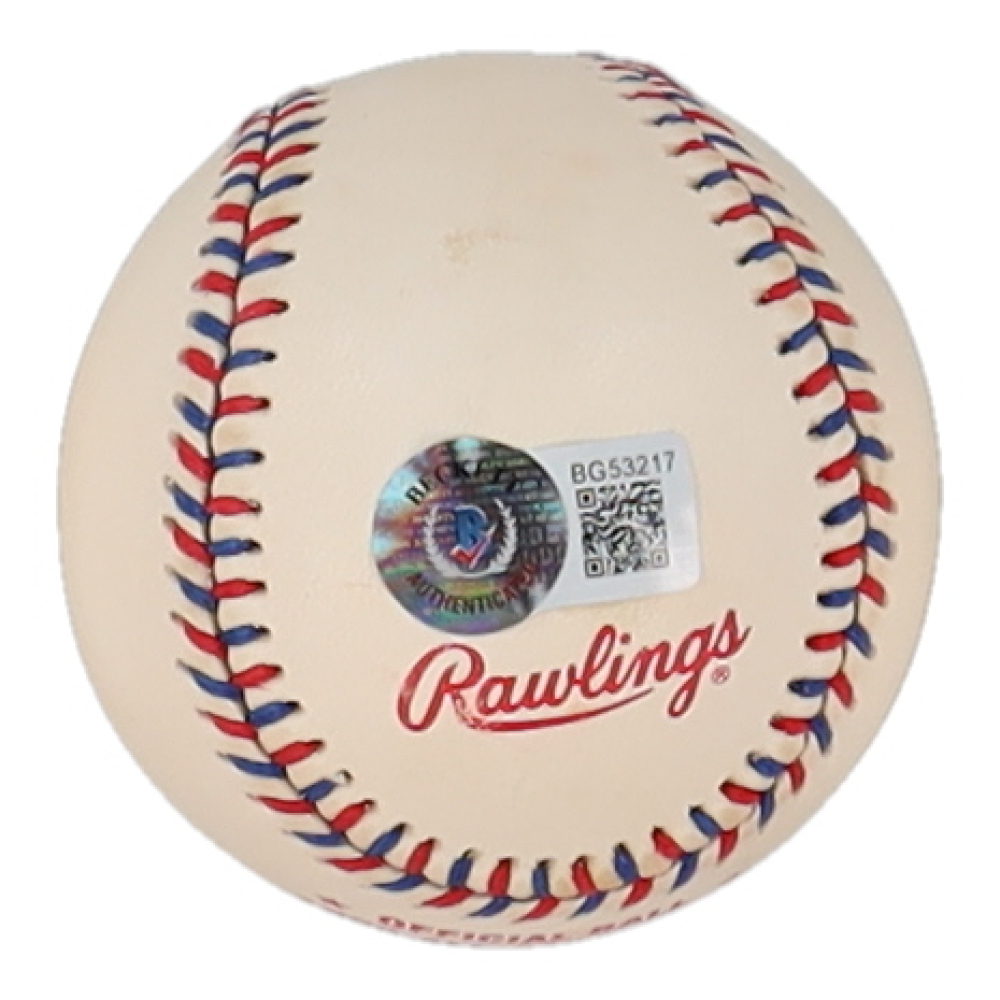 Phyllis Coates Signed 1996 All-Star Game Baseball Inscribed "Lois Lane ...