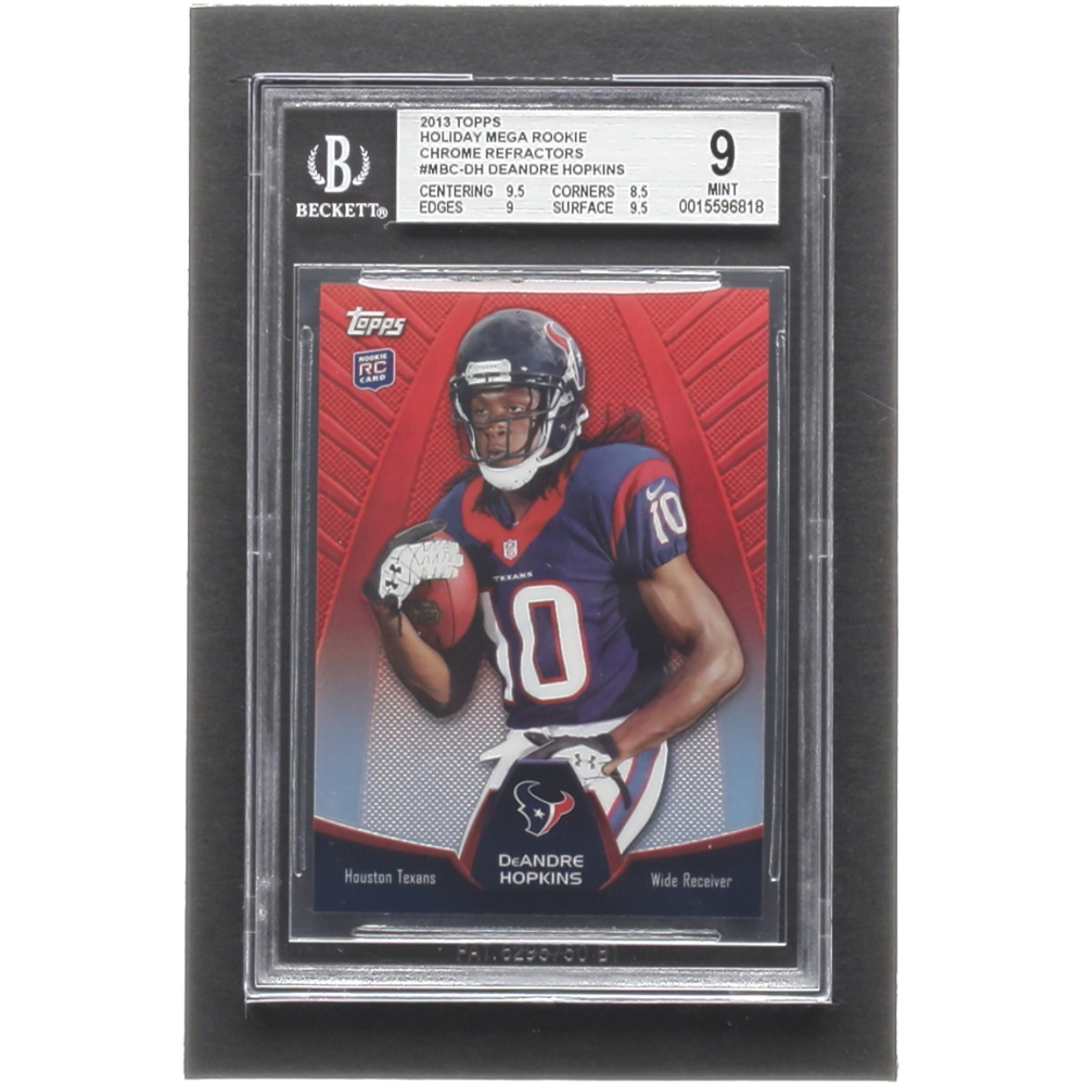 DeAndre Hopkins 2013 Topps Rookie Refractors #MBCDH (BGS 9) | Pristine ...