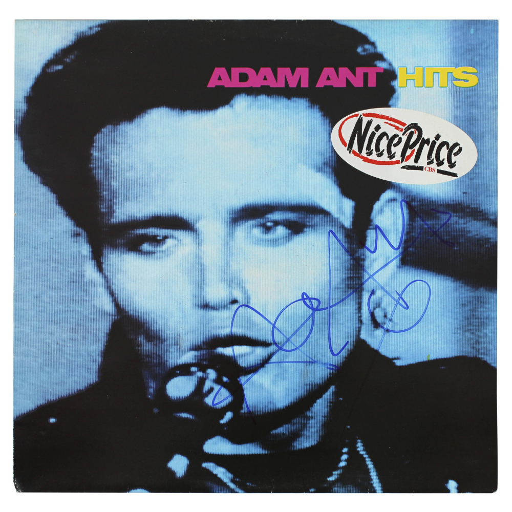 Adam Ant Signed "Hits" Album Cover (Beckett) | Pristine Auction